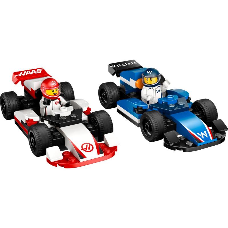 Lego® Pretekárske autá F1® Williams Racing a Haas F1®